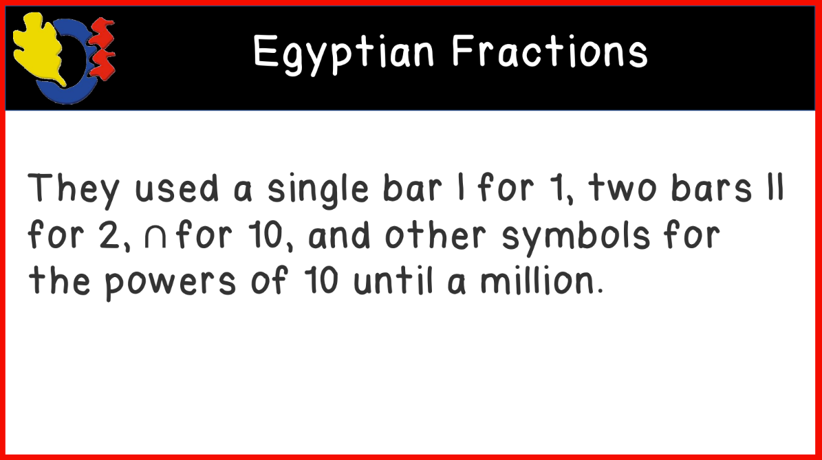 Egyptian Fractions And Unit Fractions – MTH1W Day 19 - Math Rocks Eh