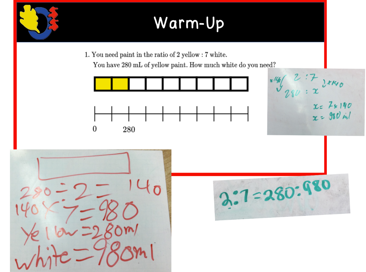 Rates, Ratios, Proportions & Perimeter and Area – MTH1W Day 23 - Math ...